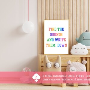 Learning to Read Rainbow Classroom Decorations Classroom Decor ...