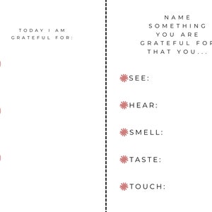 Kids Gratitude Journal Printable Summer Journal for Kids Mindfulness ...