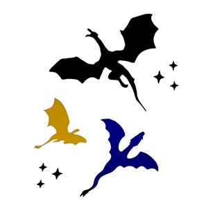 Dragon Fantasy Decal | Car Decal | Book Dragon Sticker | Laptop ...