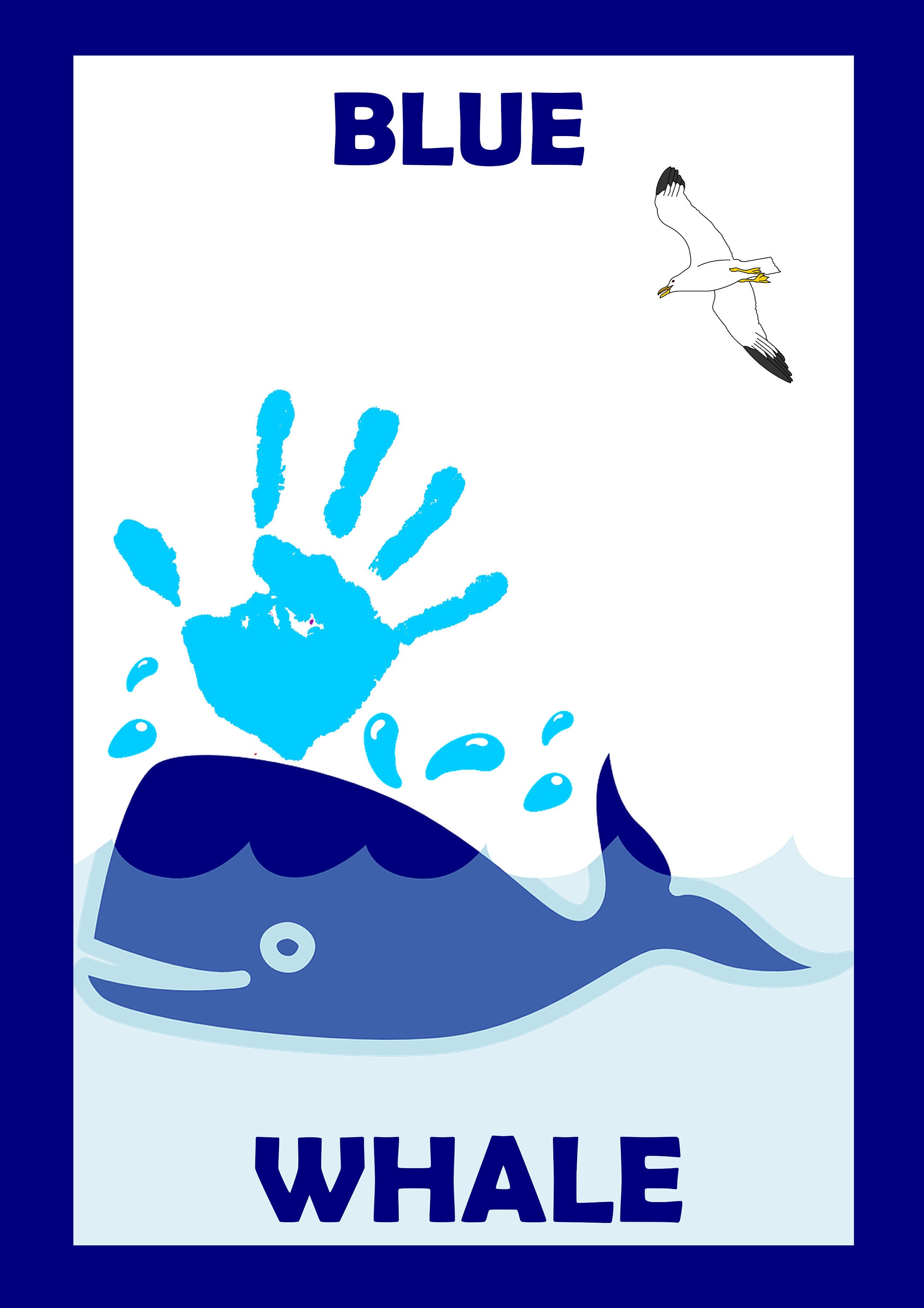 My Colors Handprint Book, Handprint Art, Preschool Homeschool Crafts ...