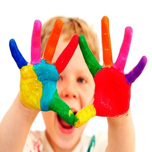 Preschool Handprint Craft, Baby Handprint Art Gift for New Mom, Baby ...