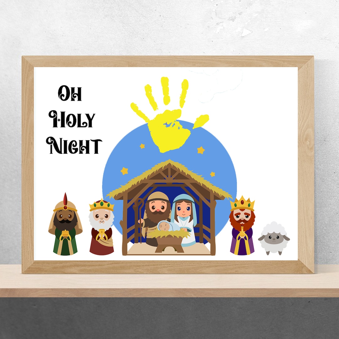 Sunday School Nativity Craft For Bible Group Christmas Star Etsy sunday-school-nativity-craft-for-bible-group-christmas-star-etsy