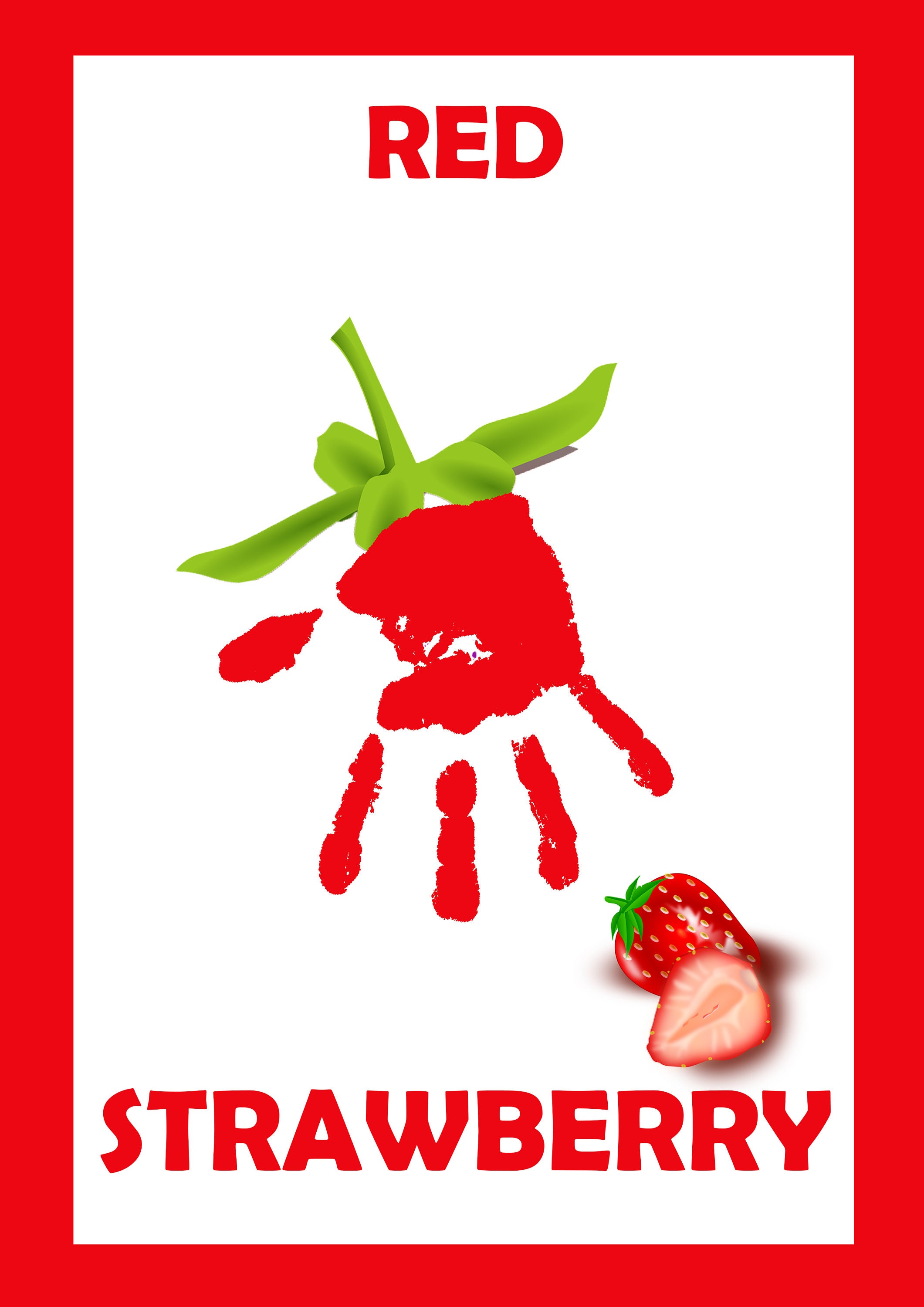 My Colors Handprint Book, Handprint Art, Preschool Homeschool Crafts ...