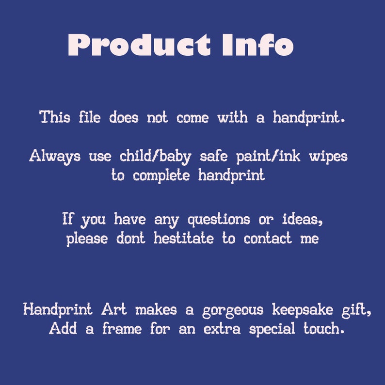 Nanny Gift From Grandchild, Kids Handprint Art Craft, Nana Birthday ...