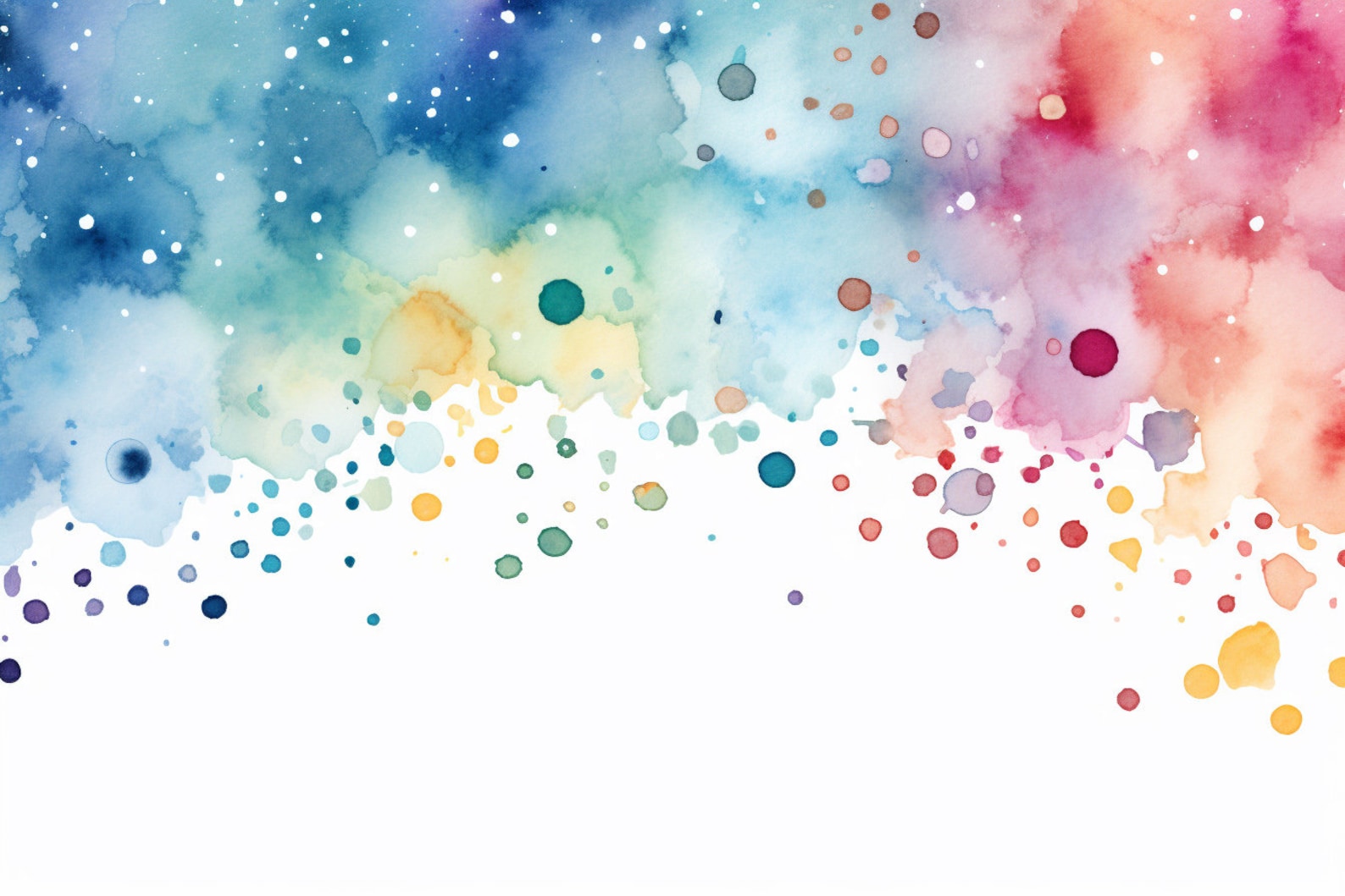 Watercolor Birthday Confetti Clipart, 10 High Quality Watercolor ...