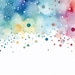 Watercolor Birthday Confetti Clipart, 10 High Quality Watercolor ...