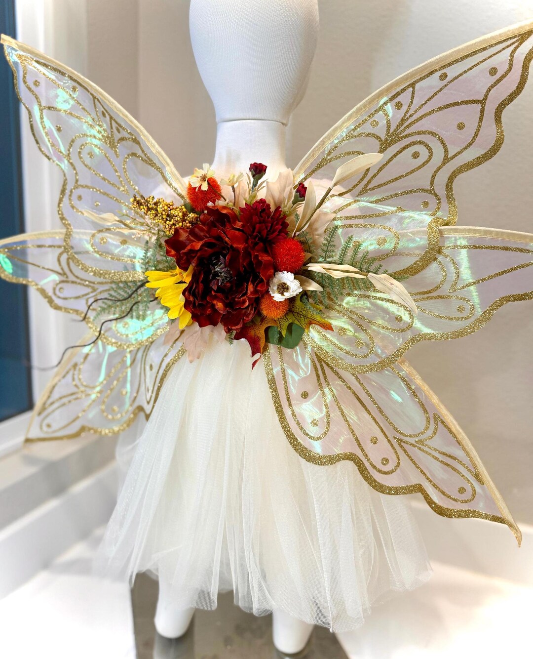 Fall Fairy Wings or Baby 1st Year Photo Prop Wings Dress up Wings ...