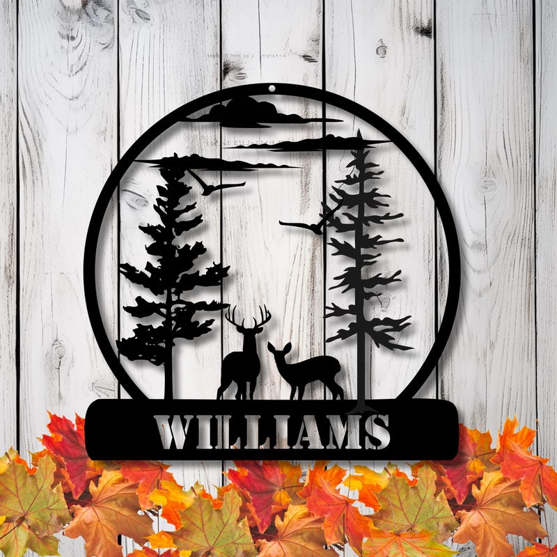 Metal Hunting Sign - Etsy