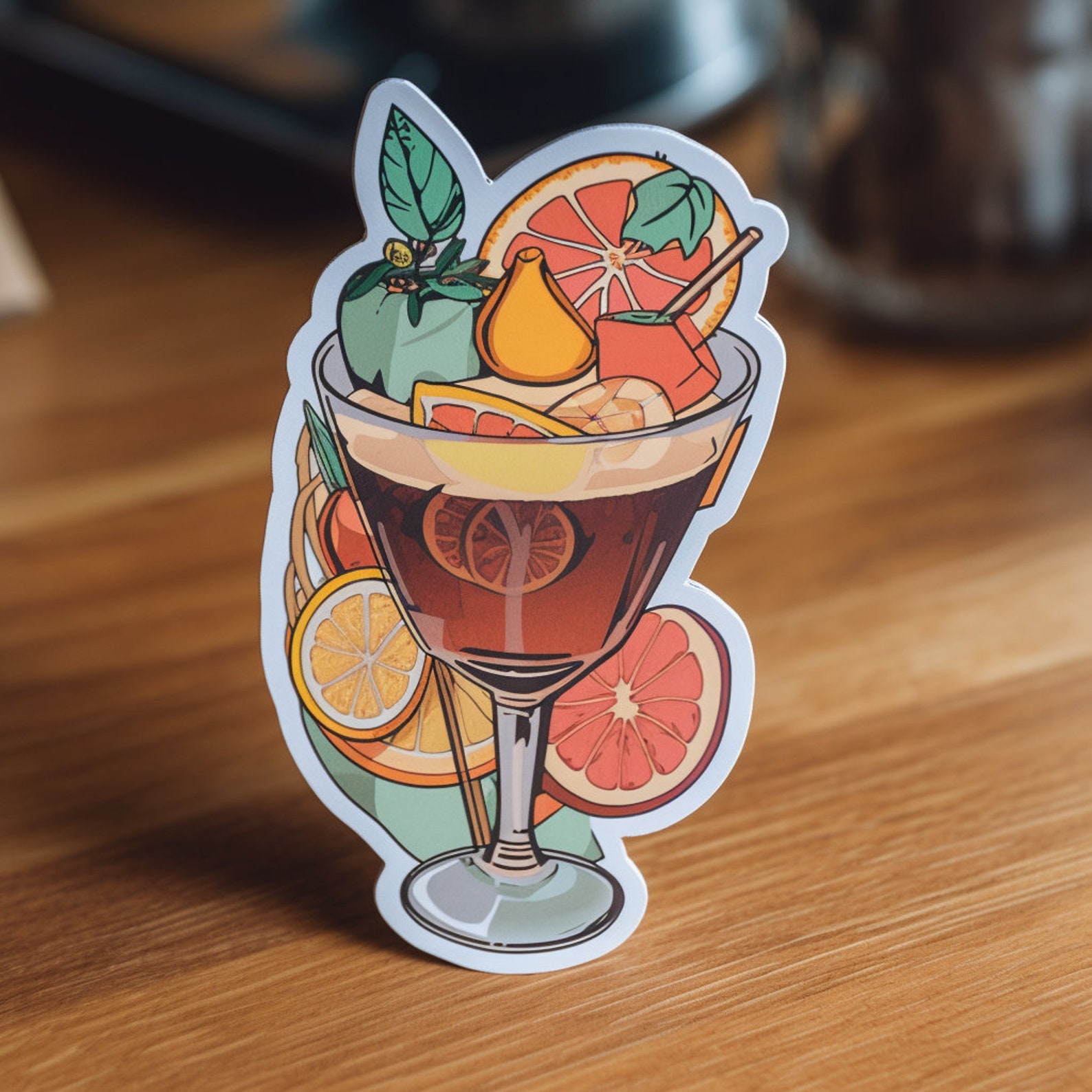 Cocktail Sticker, Cocktail Sticker Png, Drinks Sticker, Drink Sticker ...