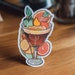 Cocktail Sticker, Cocktail Sticker Png, Drinks Sticker, Drink Sticker ...