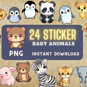 Baby Animals Png, Animals Bundle Png, Baby Animal Png , Animals Png ...