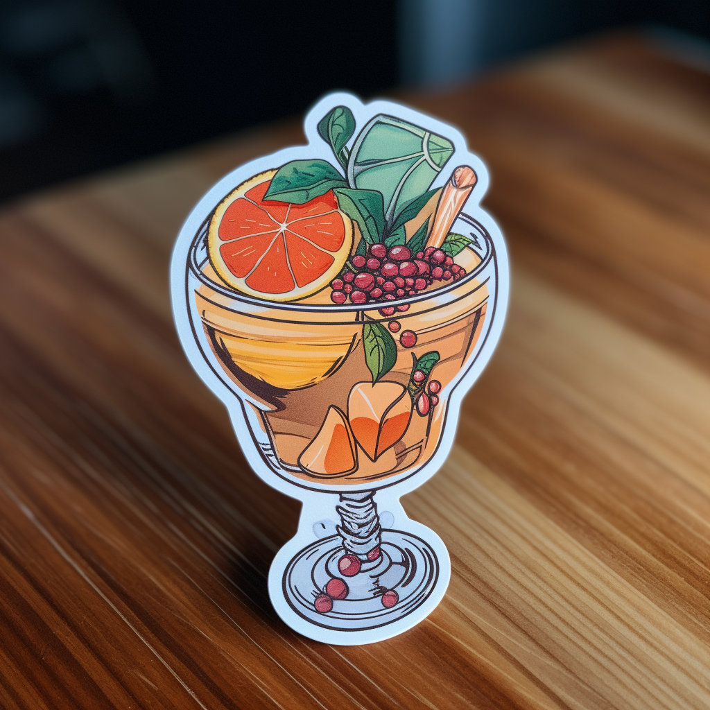 Cocktail Sticker, Cocktail Sticker Png, Drinks Sticker, Drink Sticker ...