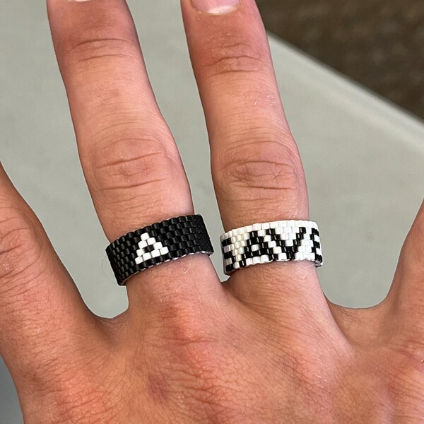 Beadwork Ring - Etsy