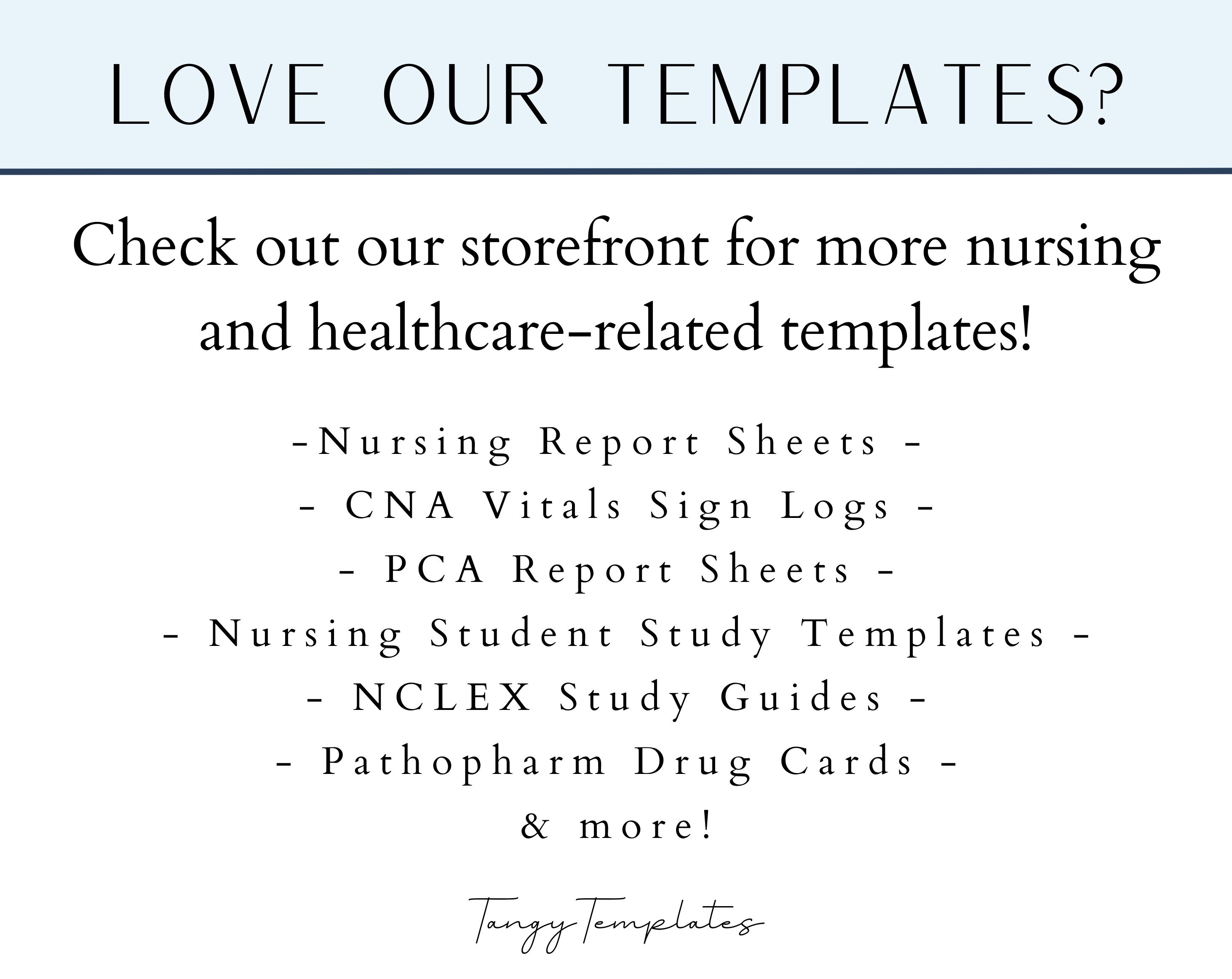 Mother Baby Report Sheet | Postpartum Report Sheet | Nurse Brain Sheet ...