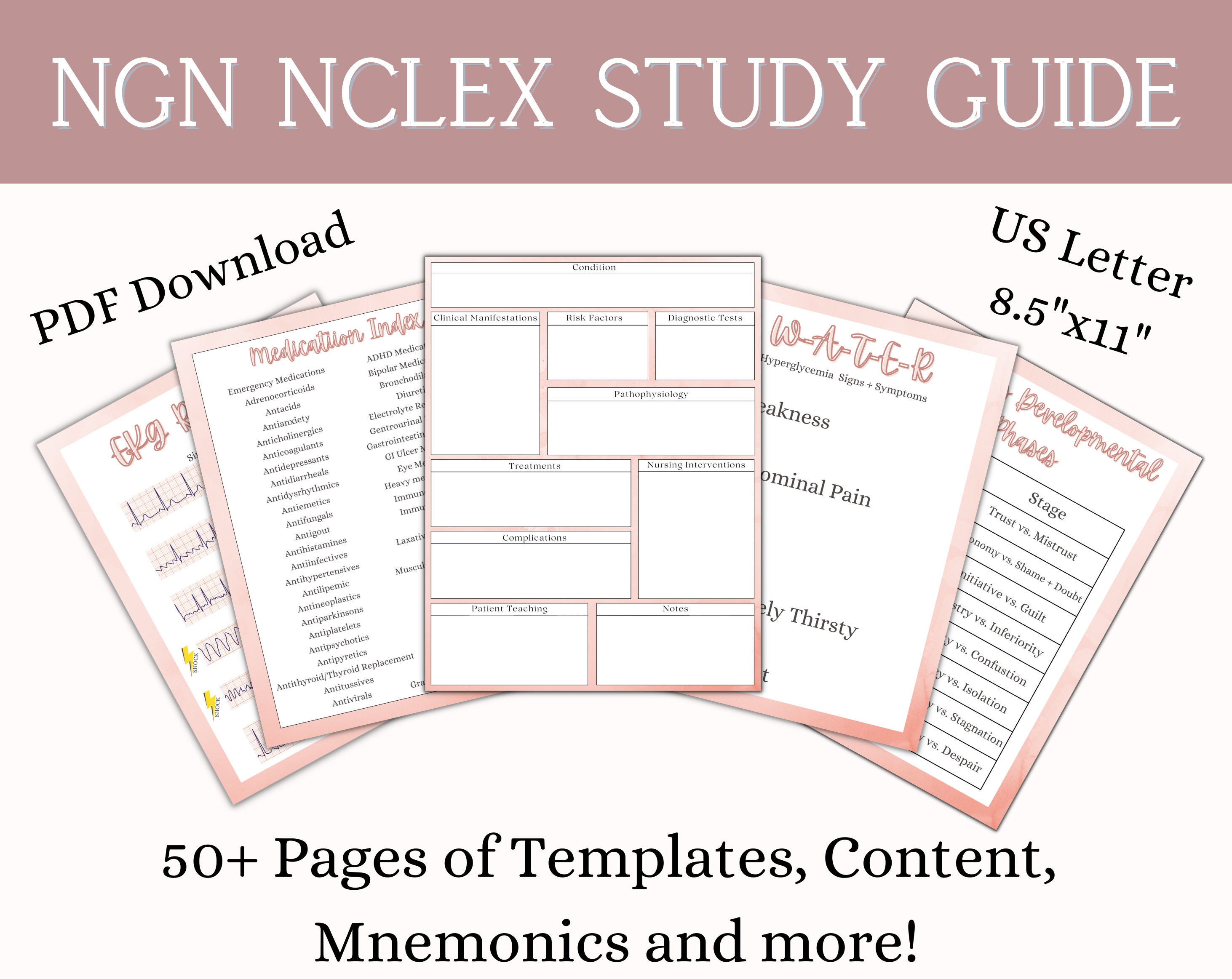 NCLEX Study Guide, NCLEX, NCLEX Study Plan, Nursing Notes, Nursing ...