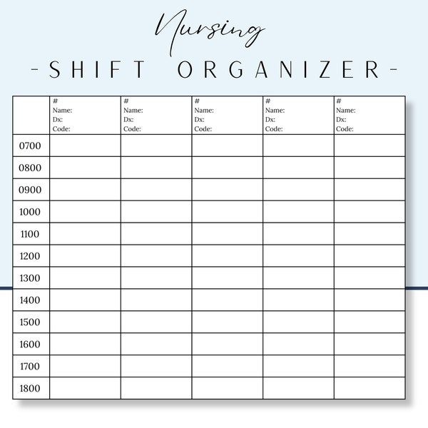 Cna Assignment Sheets - Etsy