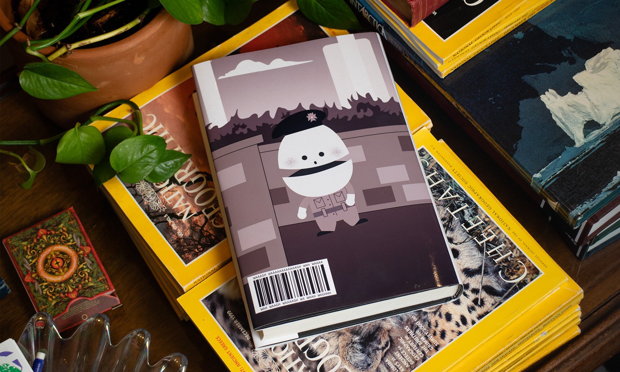 WAAAGH by the Prince, South Park Dust Jacket Book Cover digital ...