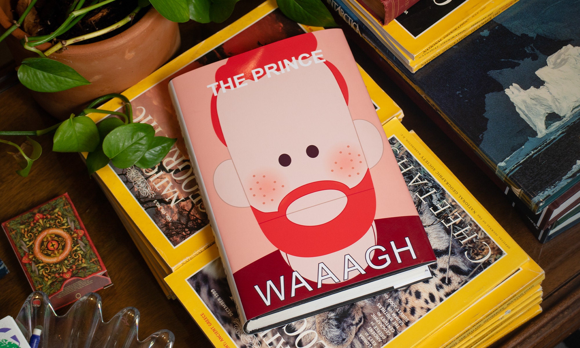 WAAAGH by the Prince, South Park Dust Jacket Book Cover digital ...