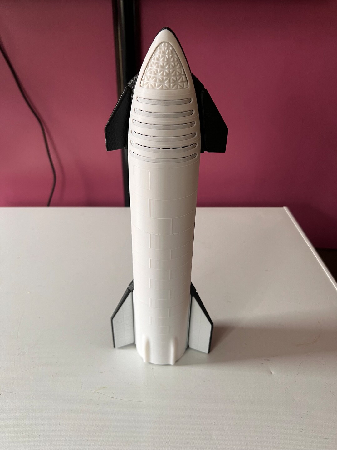 3d Printed Rocket Inspired by Spacex - Etsy