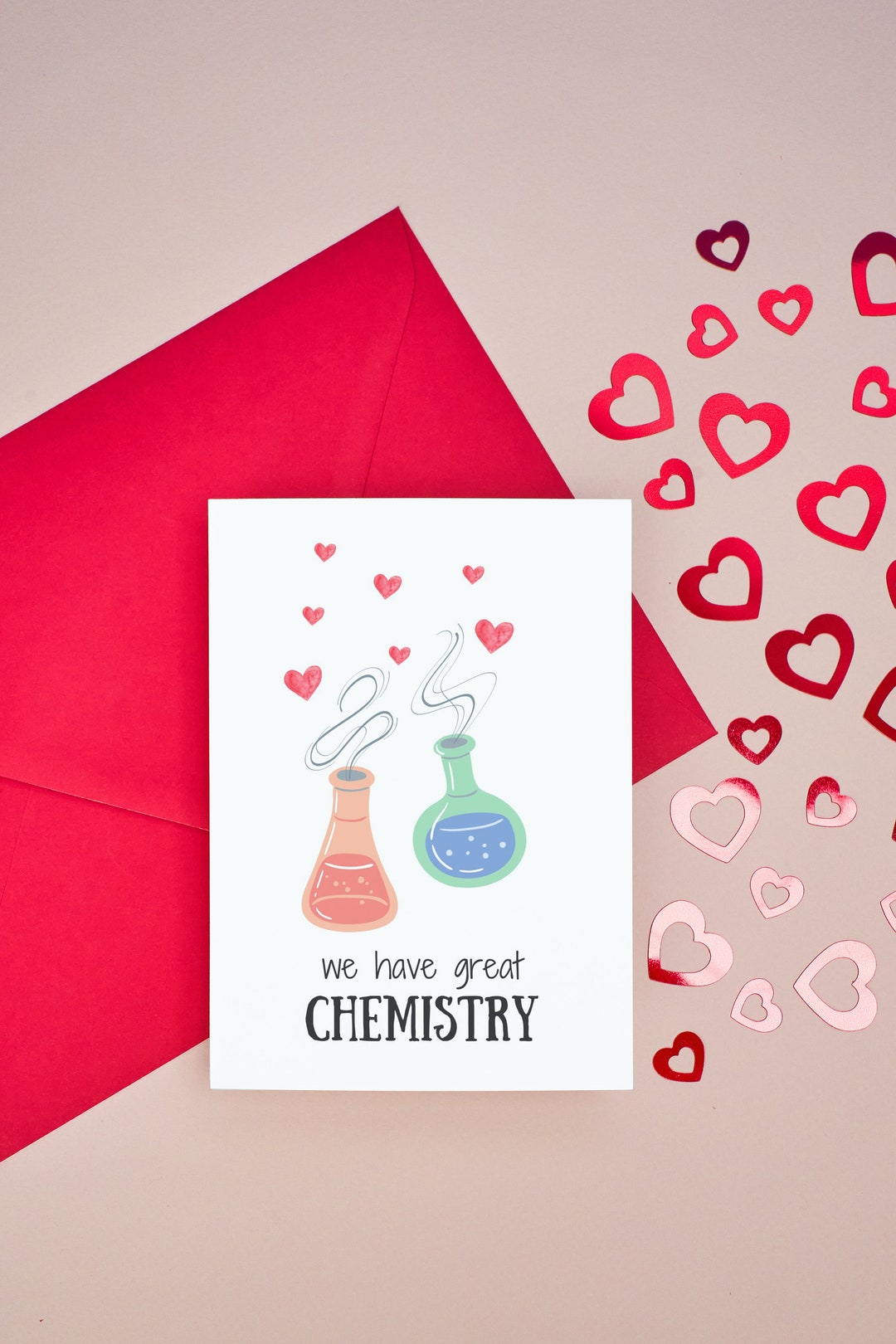 We Have Great Chemistry Digital Download, Valentine's Day Card - Etsy