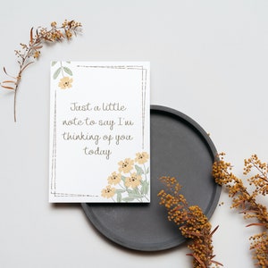 Digital Thinking of You Card, Printable PNG, PDF - Etsy