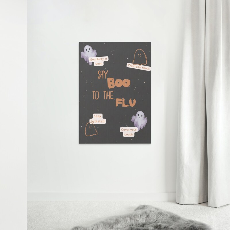 Say Boo to the Flu Bulletin Board - Etsy