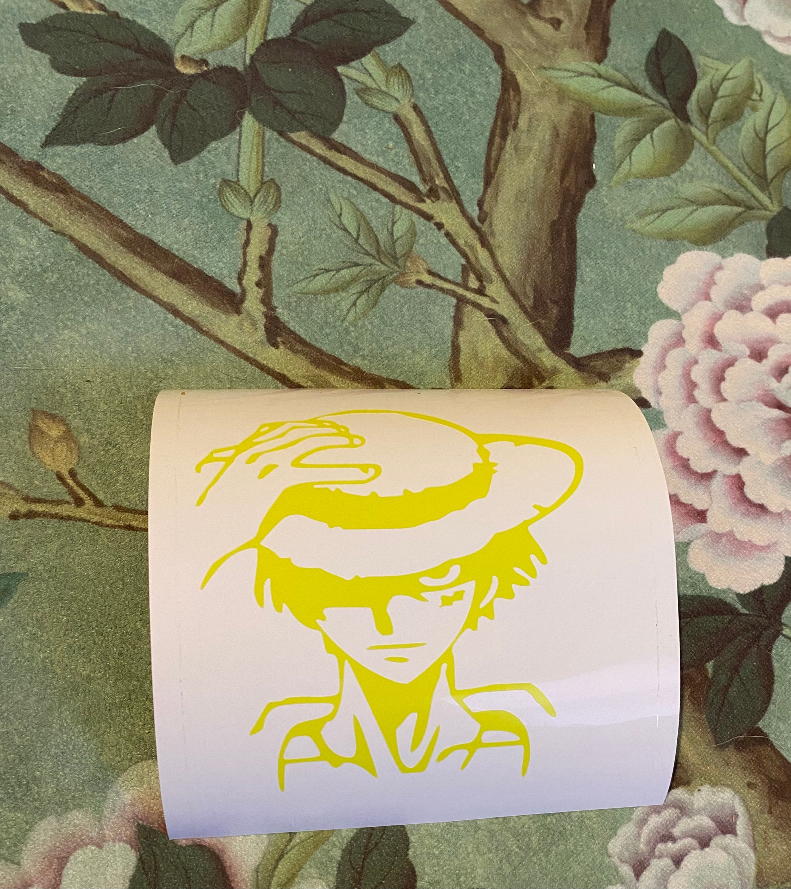 One Piece Luffy Decal - Etsy