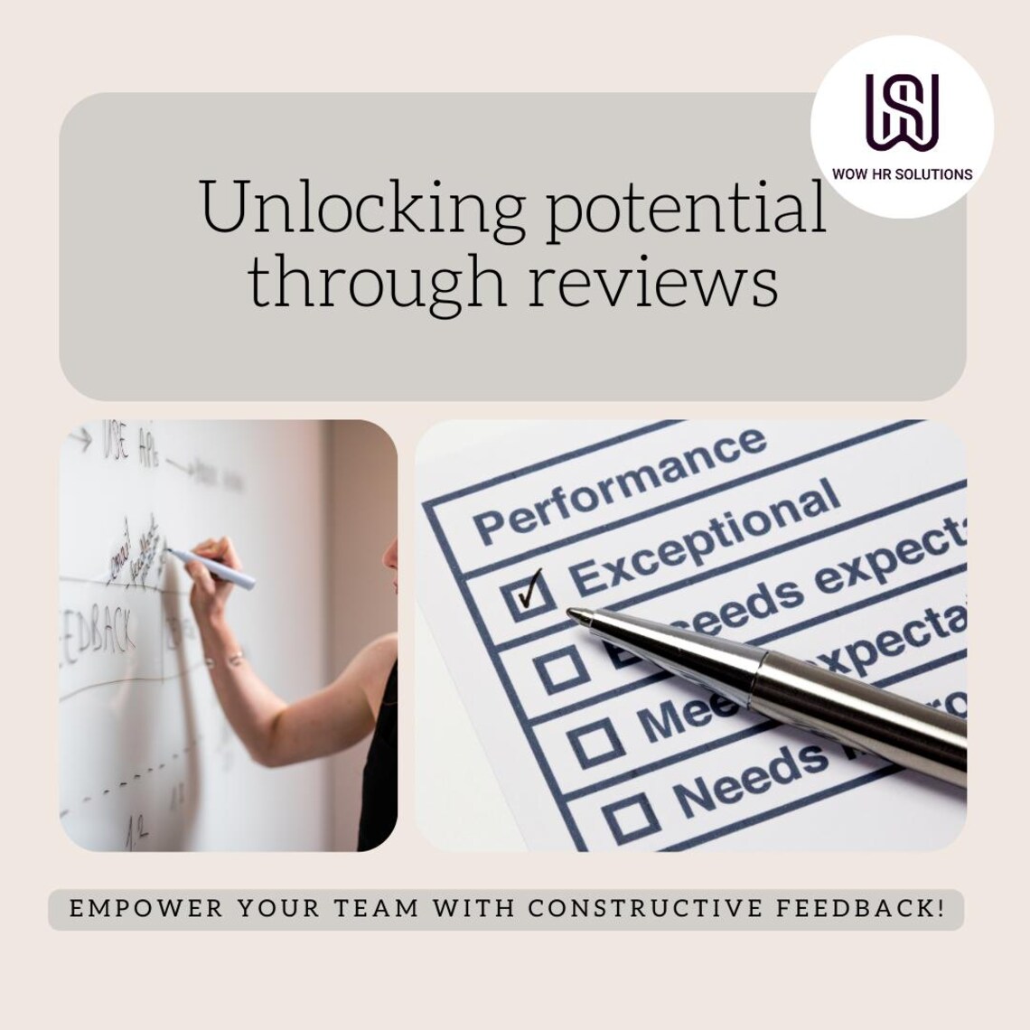 Performance Review Template, Employee Evaluation Form, Work Performance ...