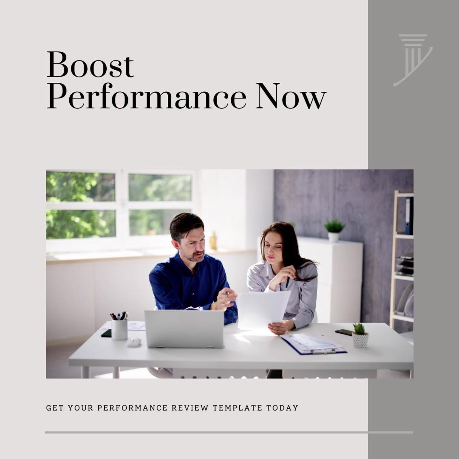 Performance Review Template, Employee Evaluation Form, Work Performance ...
