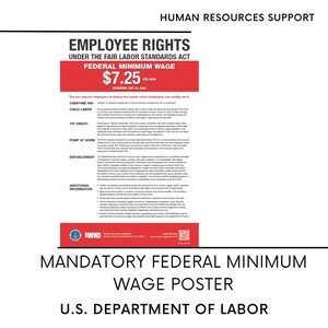 2025 Federal Labor Law Poster | Electronic Labor Law Poster for Remote ...