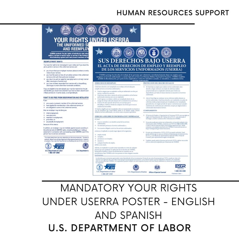 2025 Federal Labor Law Posters | Electronic Labor Law Poster for Remote ...