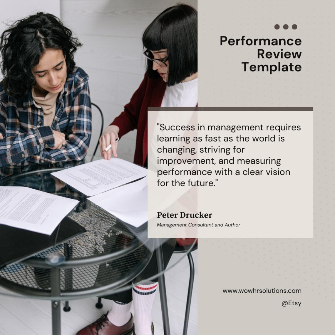 Performance Review Template, Employee Evaluation Form, Work Performance ...