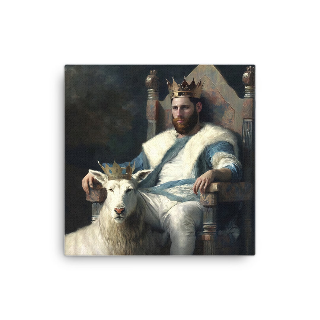 Lionel Messi Goat Impressionist Digital Art Canvas Print, Argentina ...