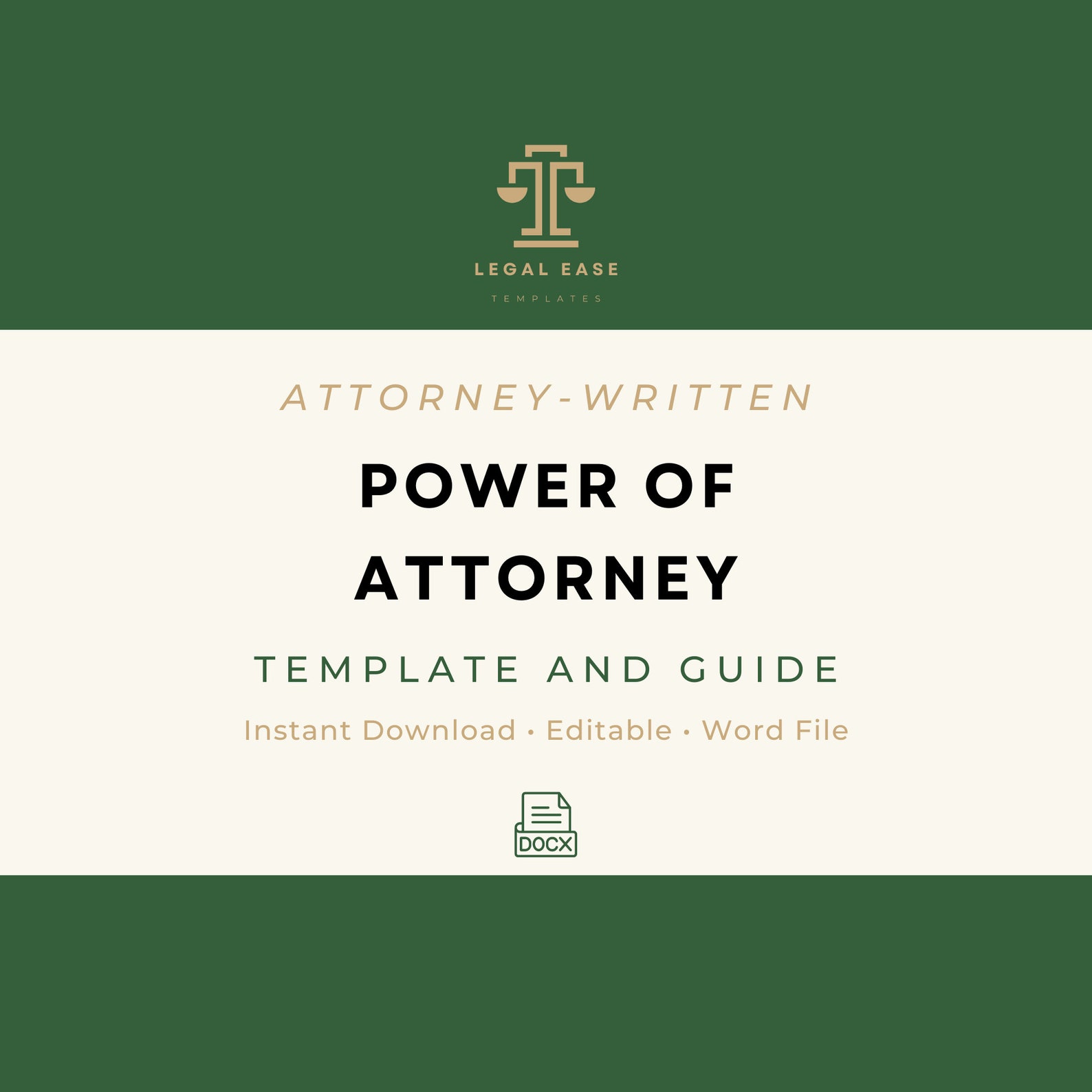 Limited Power of Attorney| Legal Template | Attorney-written | Pro Se ...