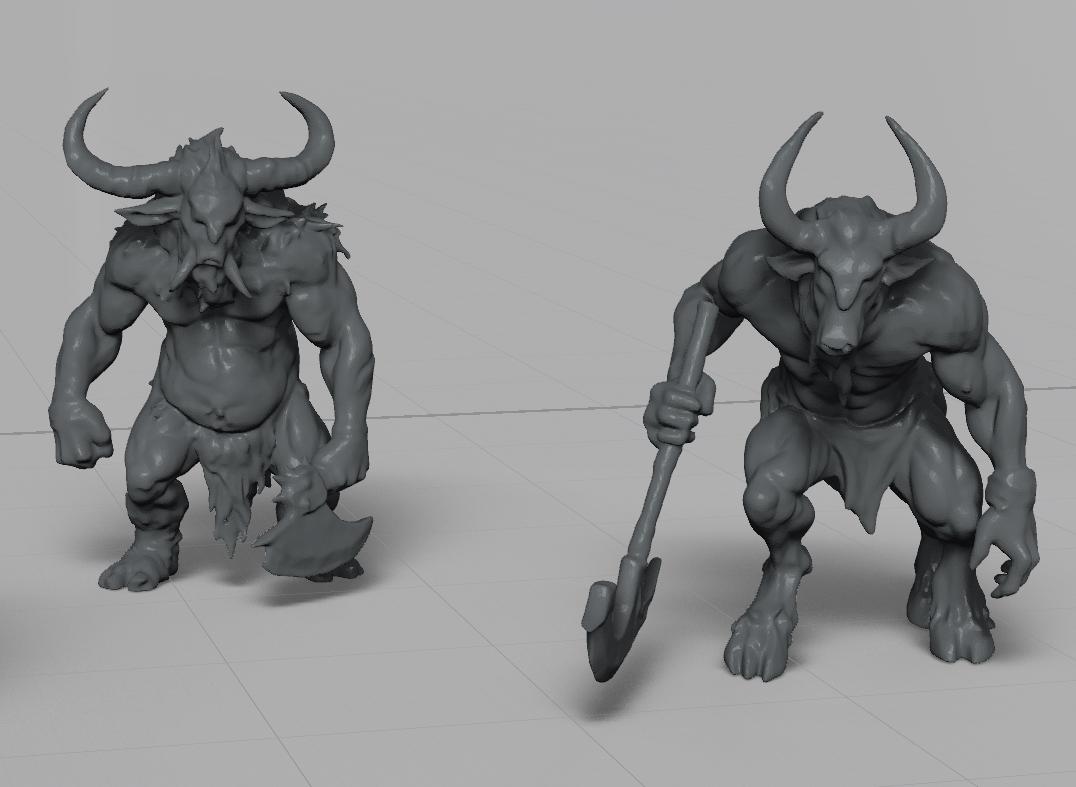 11 Bugbear Inspired Sprites | Group 3D Printable STL Files Fantasy ...