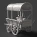 Medieval Pull Cart | 3D Printable STL File | Fantasy Accessory - for ...