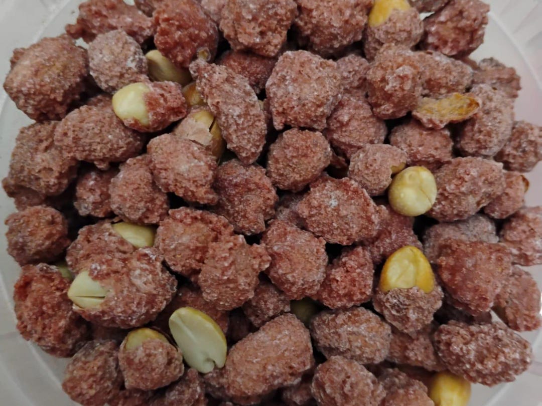 Groundnut Sweet (sugar Coated Peanut) |sweet Peanut Caramelized Peanut ...