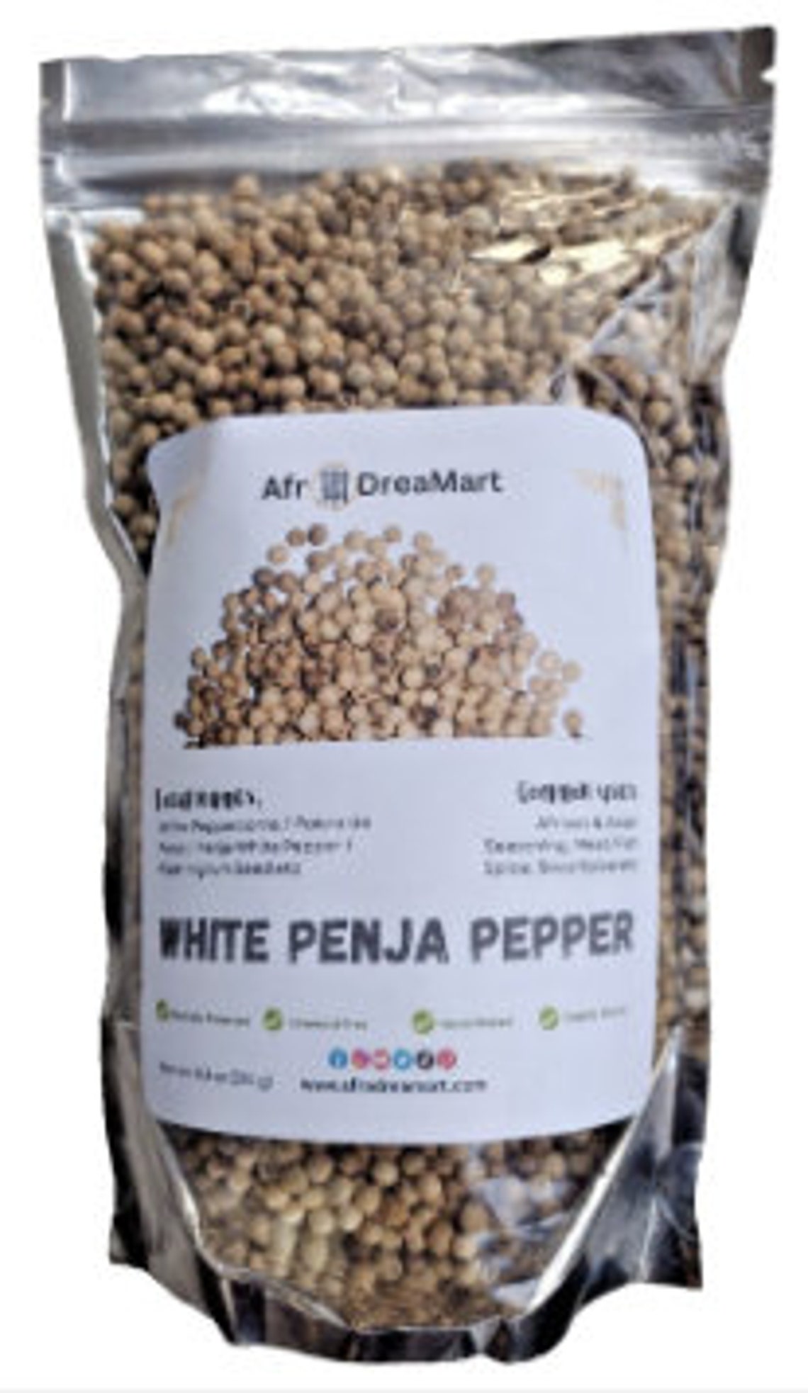 White Peppercorns Poivre De Penja Penja White Pepper Piper Nigrum Seed ...