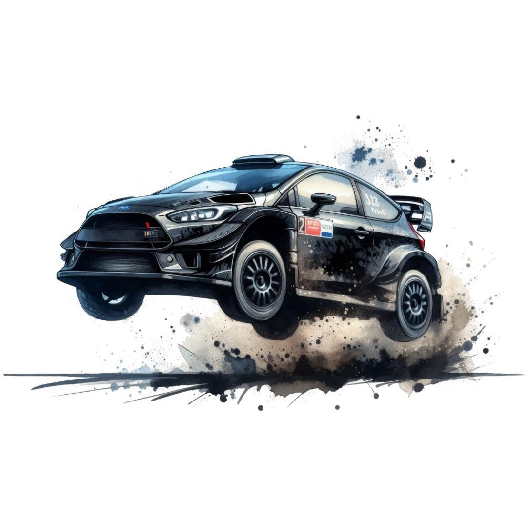 8 BLACK Rally Cars Png Bundle,high Quality Png,rally Car Transparent ...