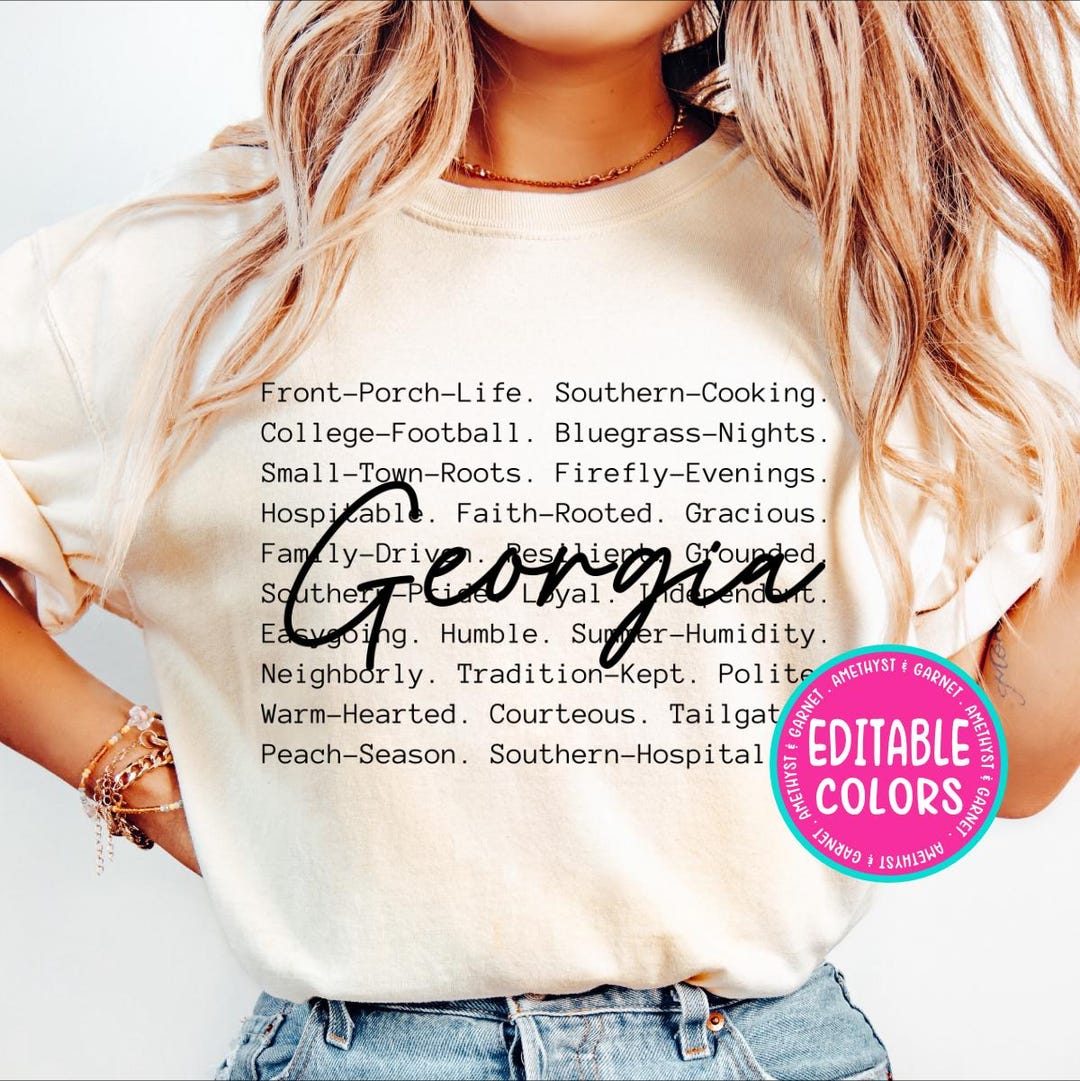 Georgia Words Png Svg Georgia Definition Png Svg Georgia Appreciation ...