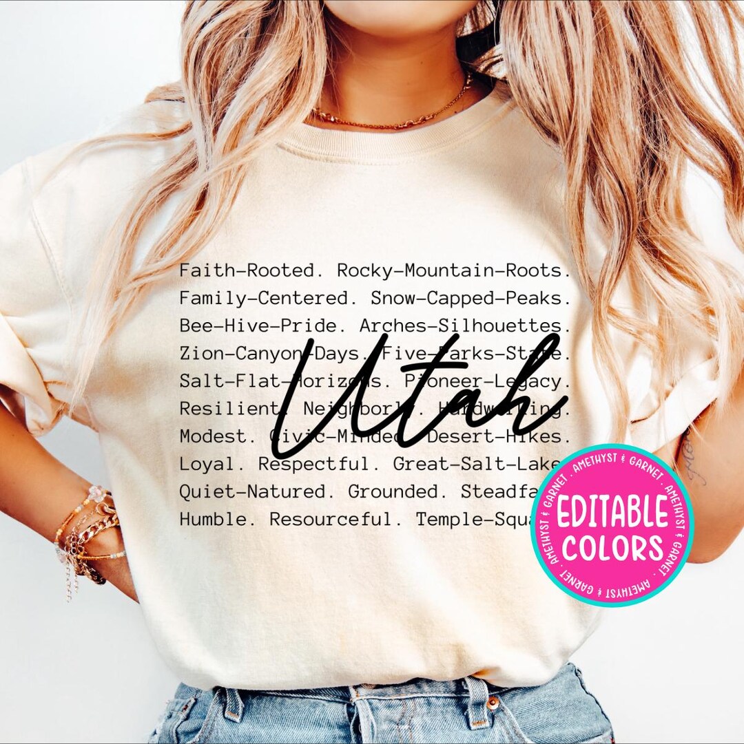 Utah Words Png Svg Utah Definition Png Svg Utah Appreciation Retro ...