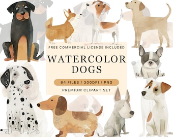 Cute and Funny, Crazy Dog PNG Clipart Bundle, 37 High Quality 300DPI ...