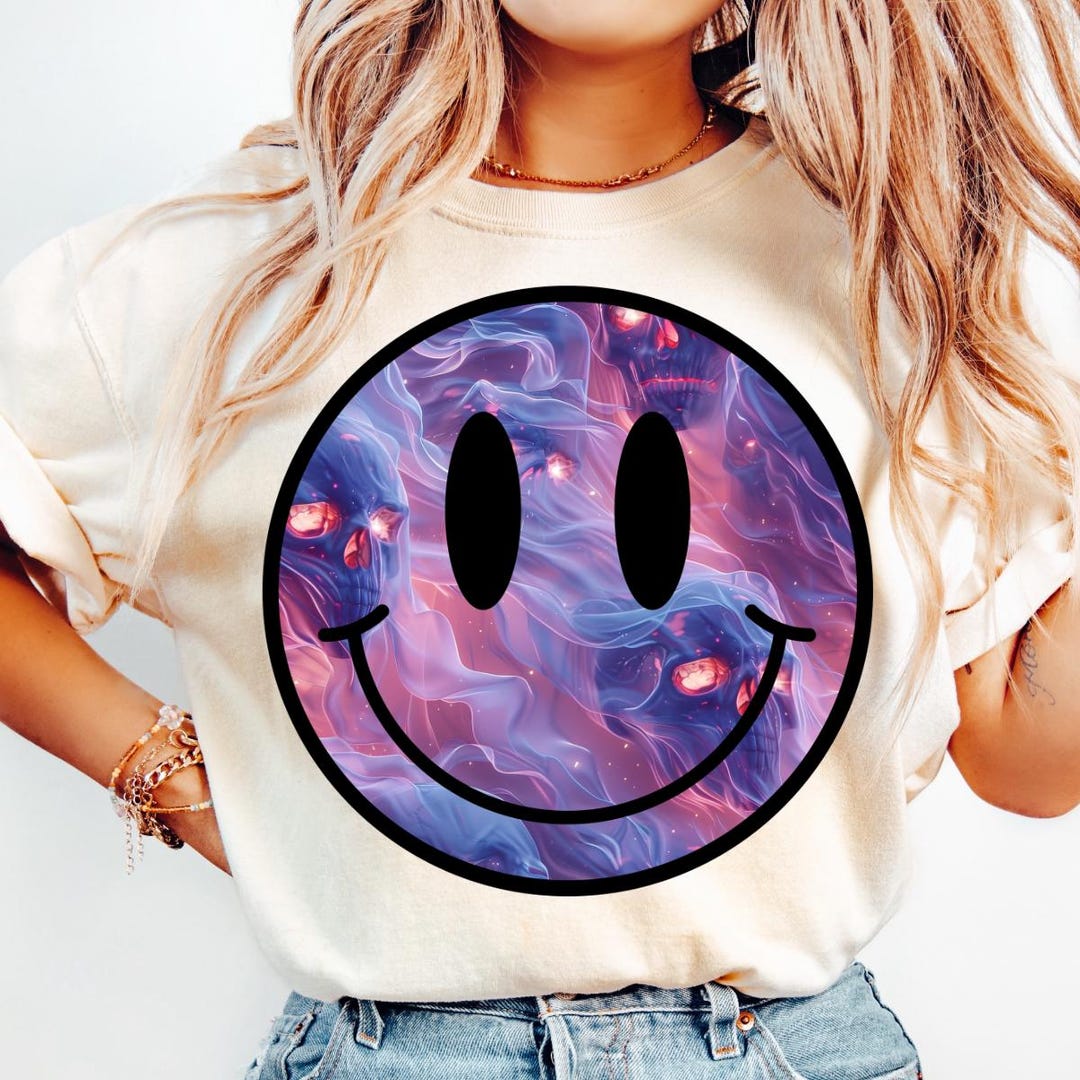 Jellyfish Smile Png Floral Smile Face Smiley Face Distressed Smile ...