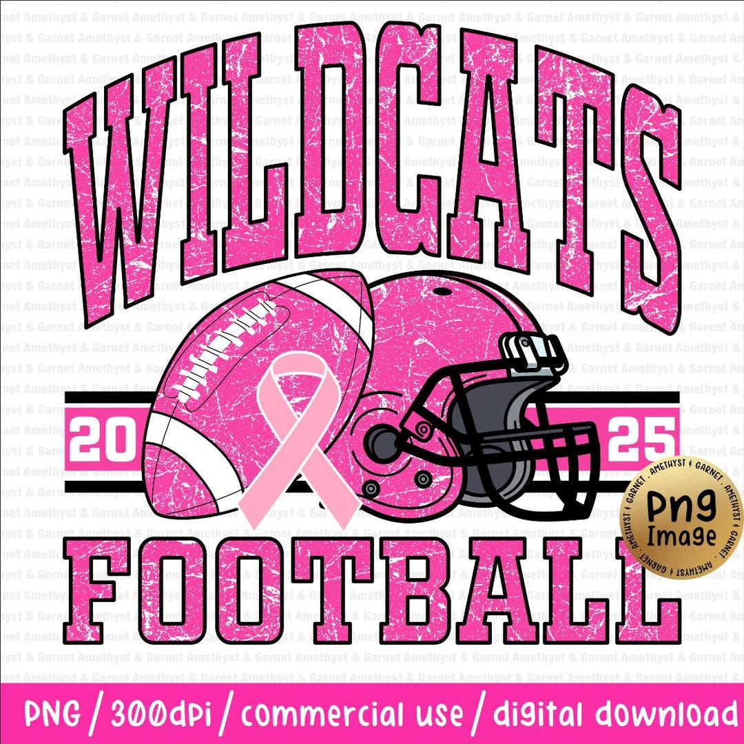 Pink Out Wildcats PNG, Breast Cancer Awareness Game Day PNG, School ...