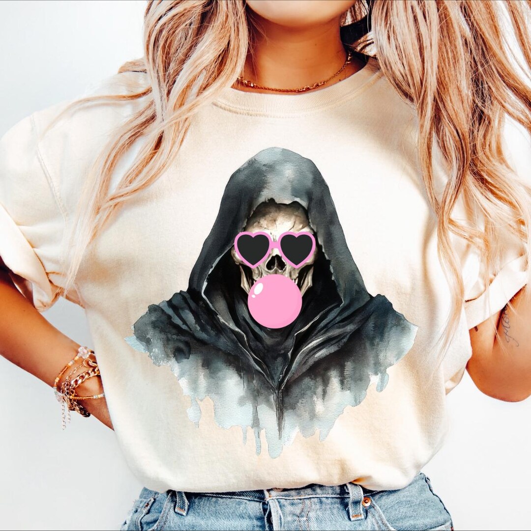 Skeleton Bubble Gum Png Skeleton Sunglasses Png Vintage Halloween Png ...