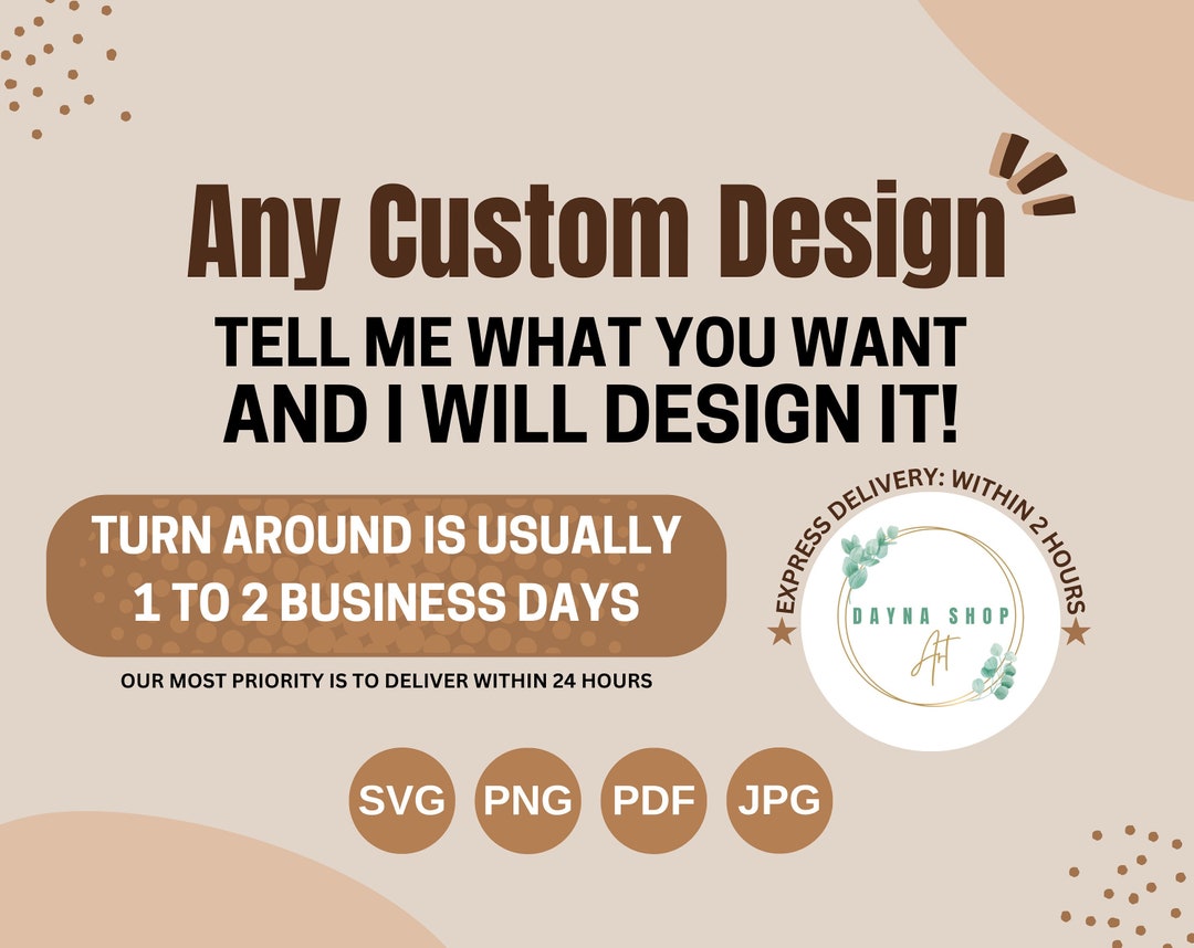 Custom Design Service, Custom Logo, Custom Award, Custom Image, Custom ...