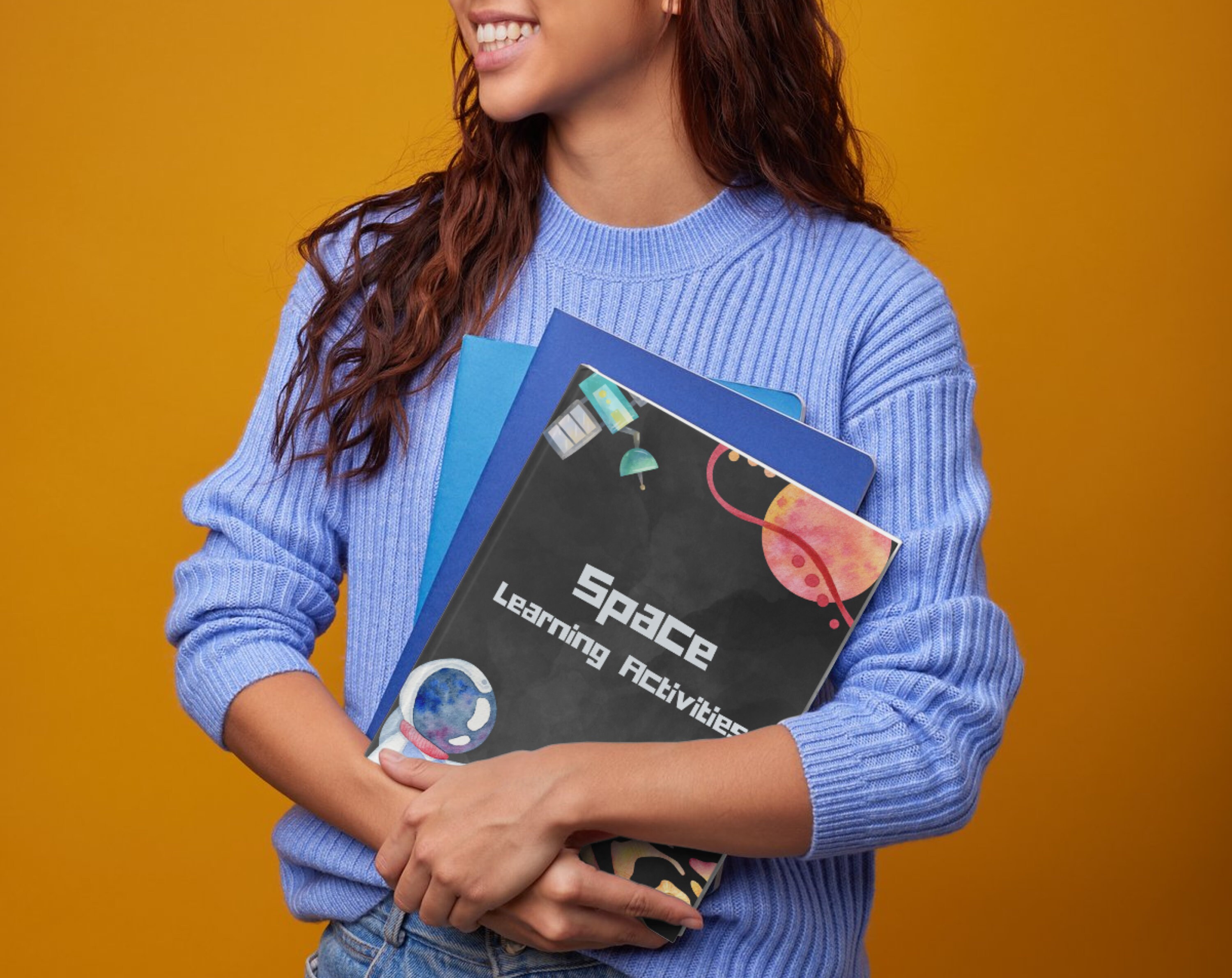 Outer Space Learning Activity Book for Kids Printable Bundle for ...