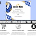 Editable Volleyball Award Certificate Template (PDF) - Etsy