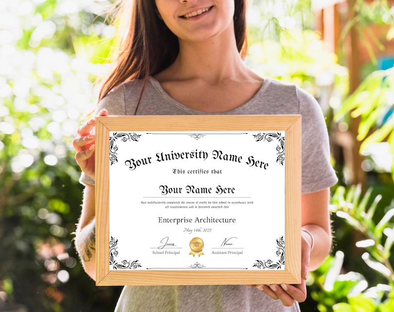 College & University Diploma, Printable Customized University Diploma ...