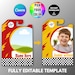 Toy Car Packaging Template, Custom Printable Car Birthday Favor Tag ...